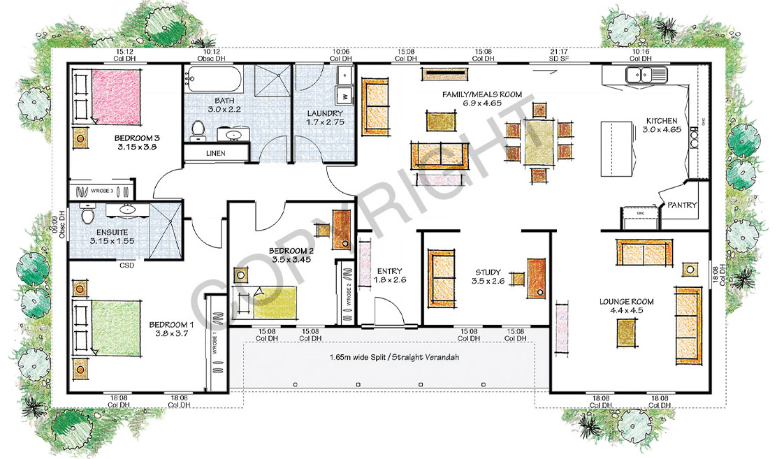 The Patterson, Charming country Paal kit home cottage